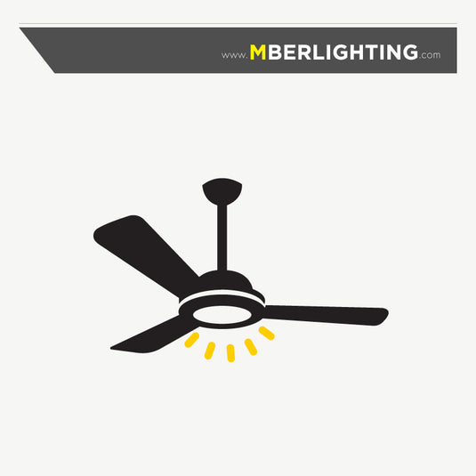 Ceiling Fan with Light – MBER Lighting & Ceiling Fan
